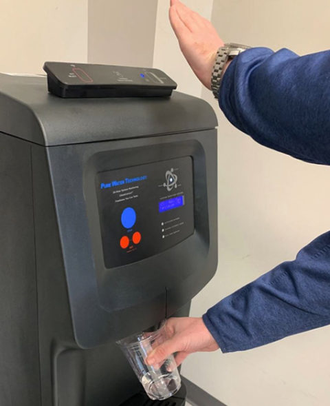 Touchless Water Dispense For Office Water Coolers
